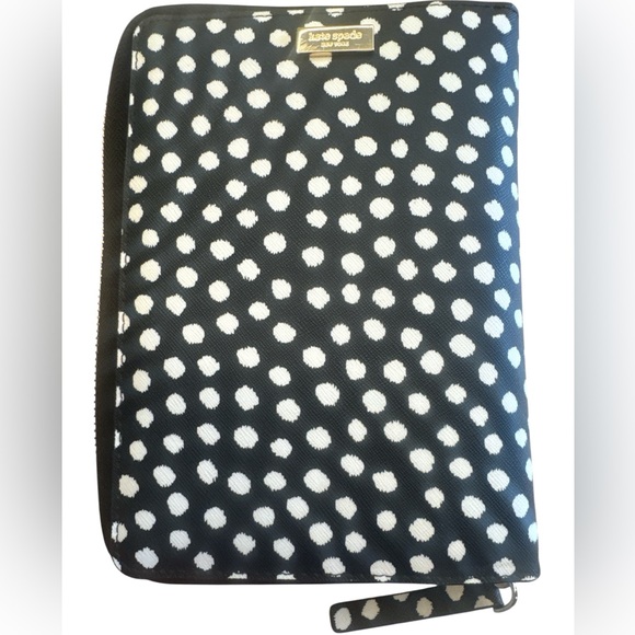 kate spade | Accessories | Kate Spade Black White Day Planner | Poshmark